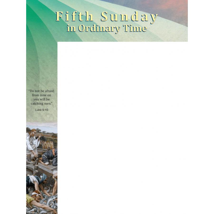 Fifth Sunday Traditional Wrapper | Diocesan