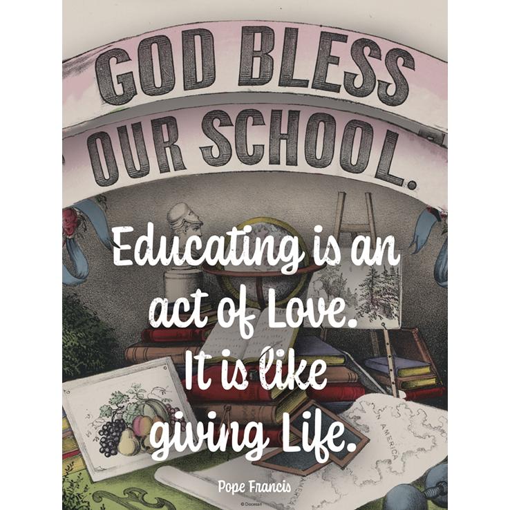 God Bless Our School - Back to School - Cover | Diocesan