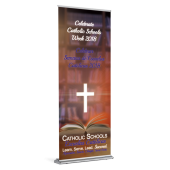 Catholic Schools Week Cross BannerCustomizable – Diocesan