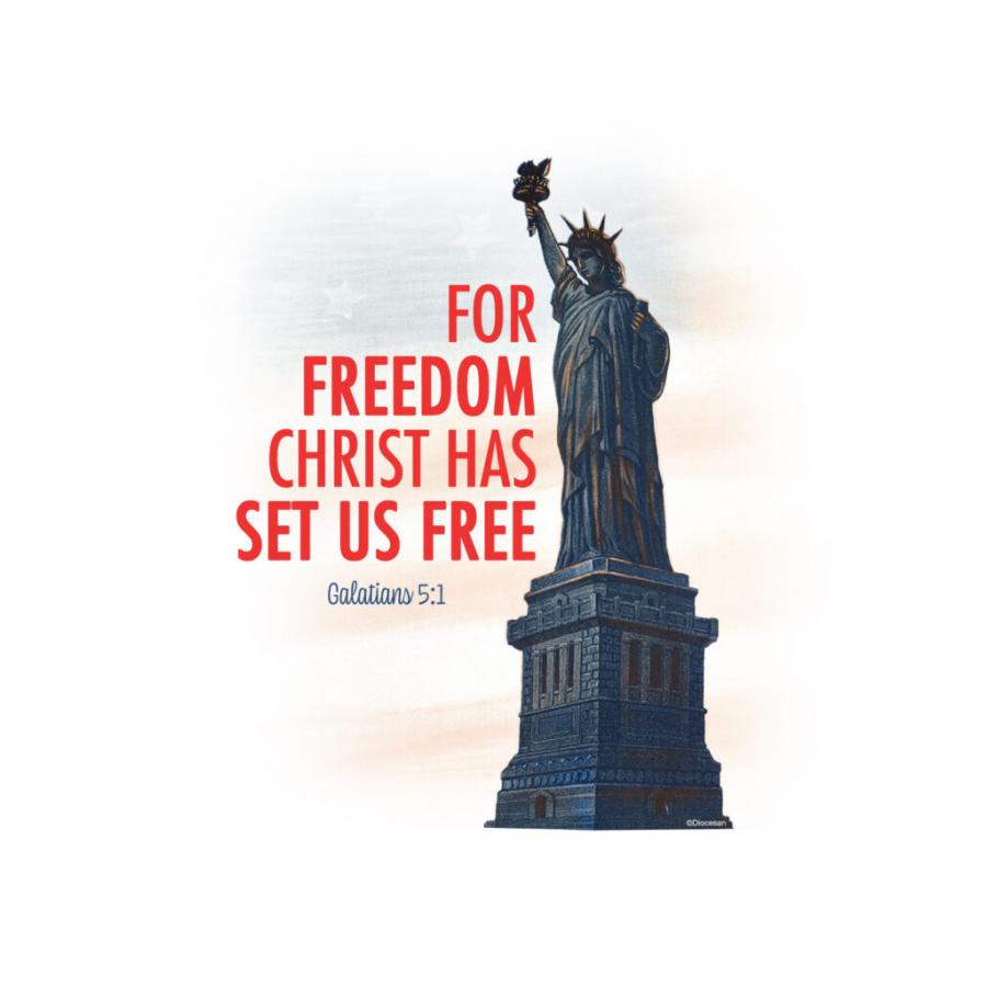 For Freedom Christ Has Set Us Free Clipped | Diocesan