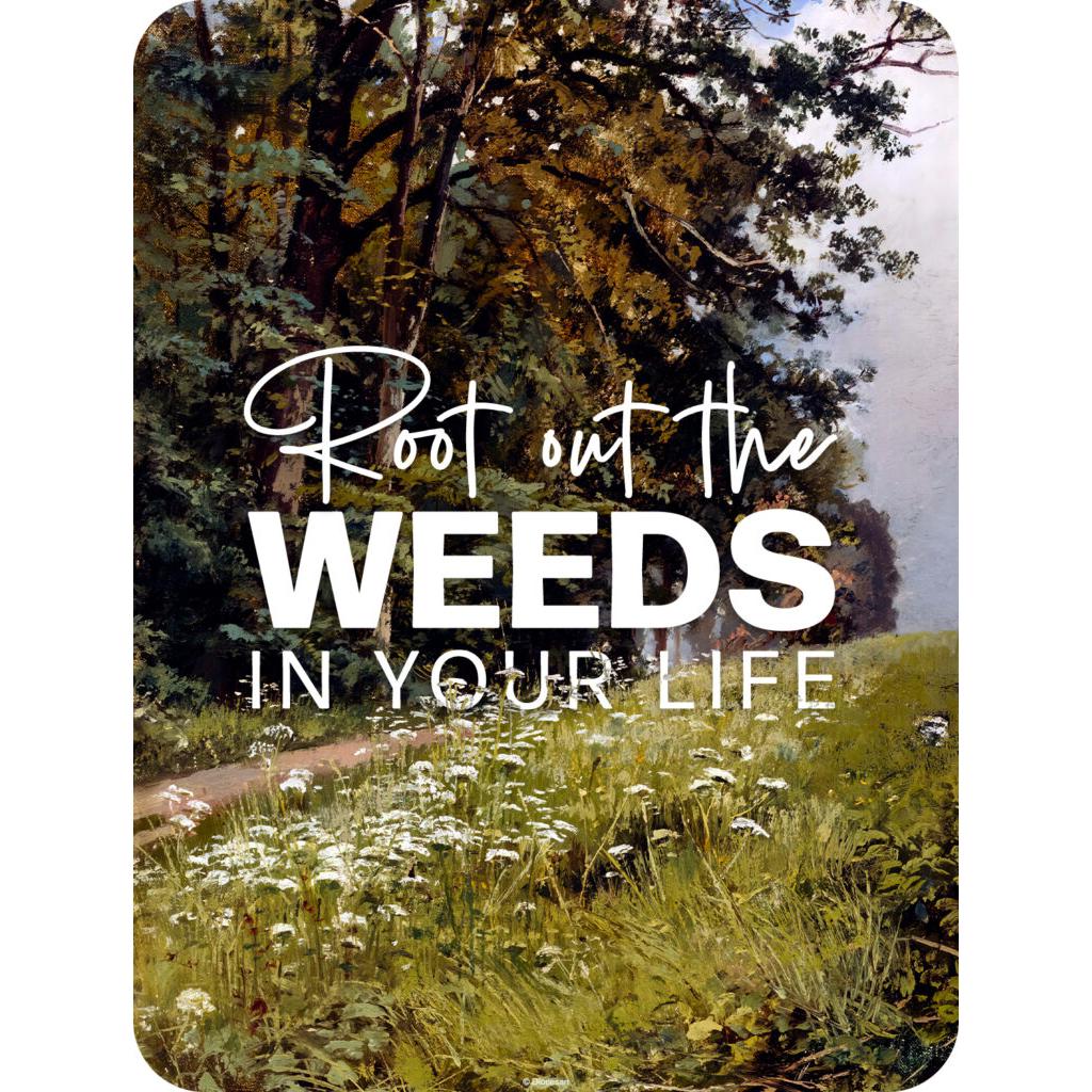 Root Out The Weeds In Your Life Contemporary – Diocesan