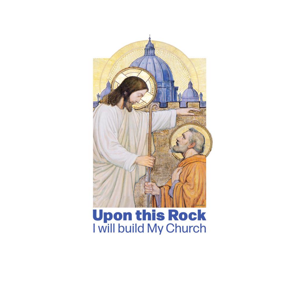 Upon This Rock I Will Build My Church Framed | Diocesan