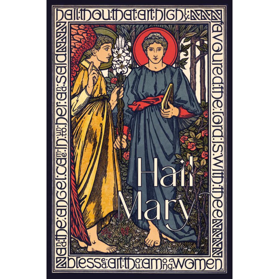 Hail Mary Marian Poster | Diocesan