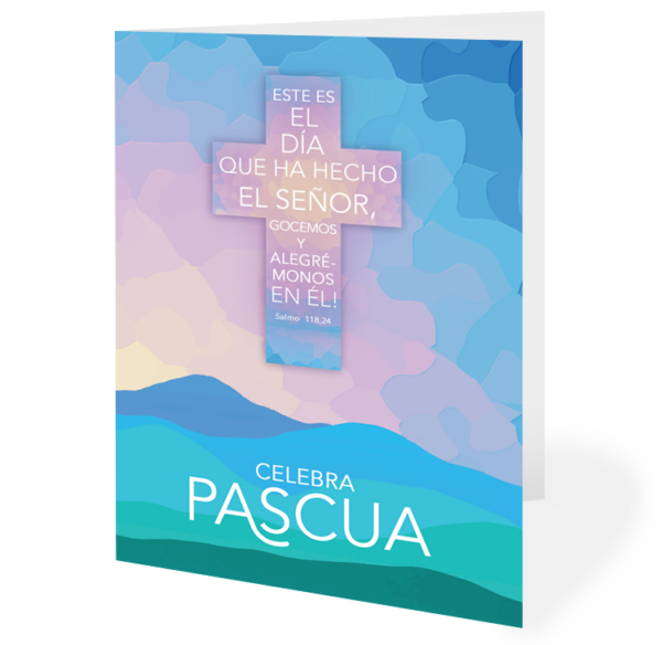 Rejoice Easter Greeting Card – Spanish – Diocesan