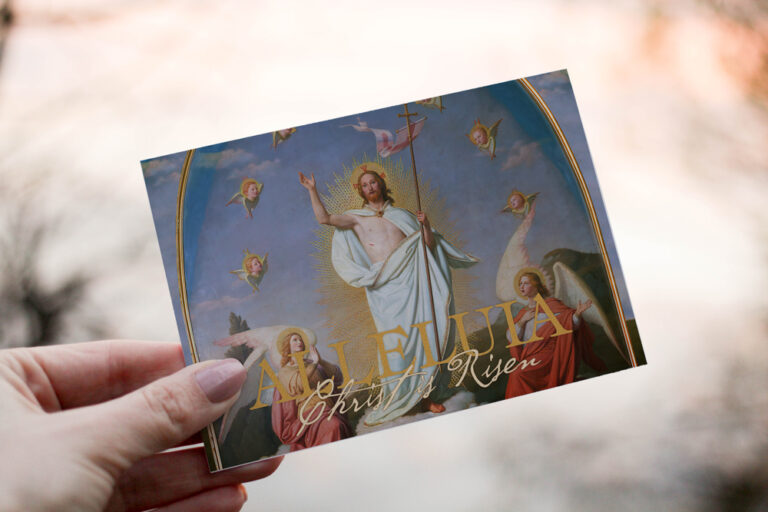 Christ Is Risen Easter Postcard – Diocesan