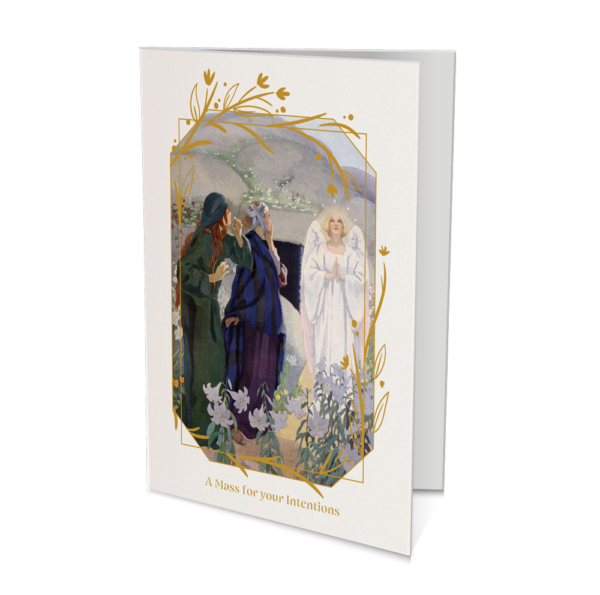 Easter – Mass Intentions Card – Diocesan