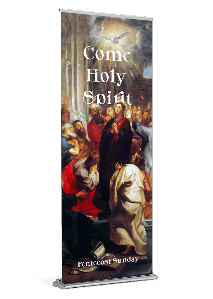 Come Holy Spirit! Pentecost Banner – Diocesan