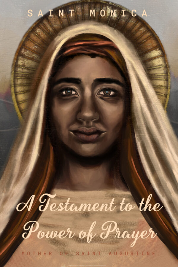 St. Monica – by Featured Artist The Living Heart Company – Poster ...