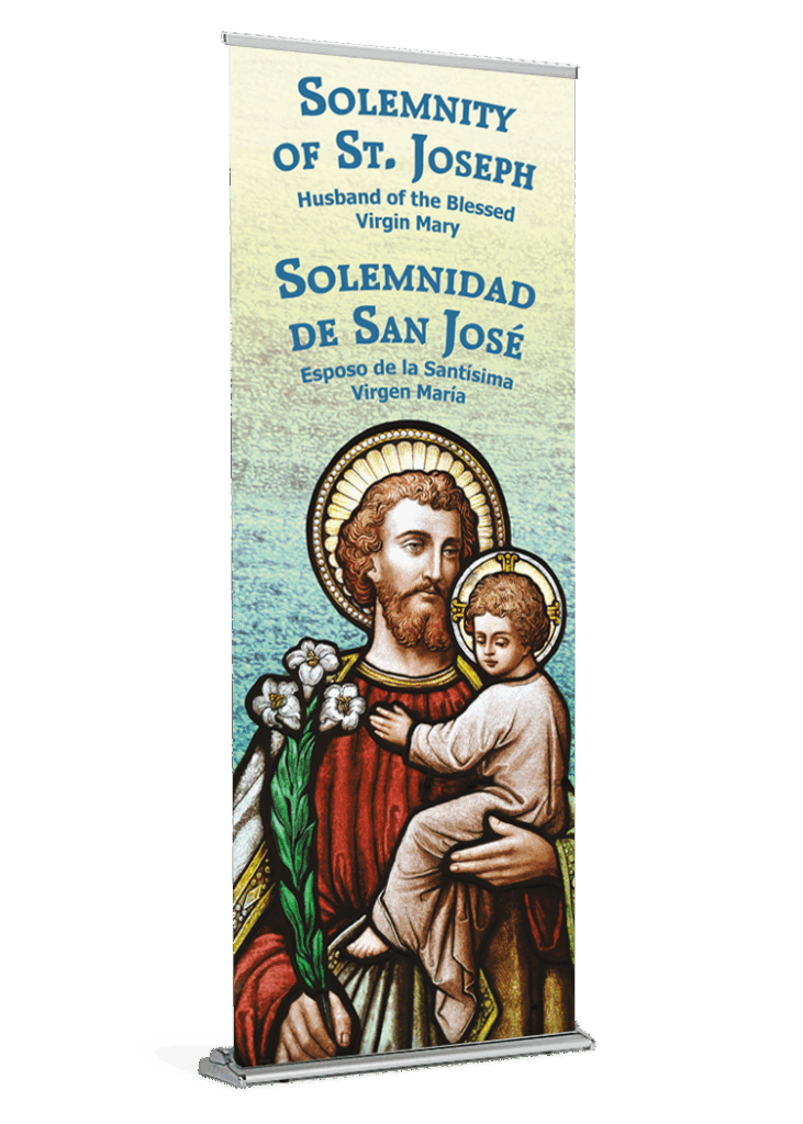 Solemnity of St. Joseph Banner – Diocesan