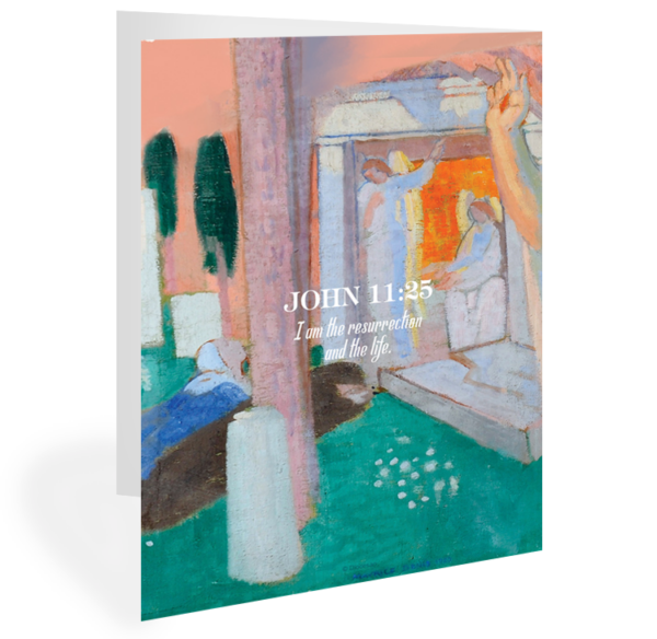 John 11:25 Easter Greeting Card – Diocesan