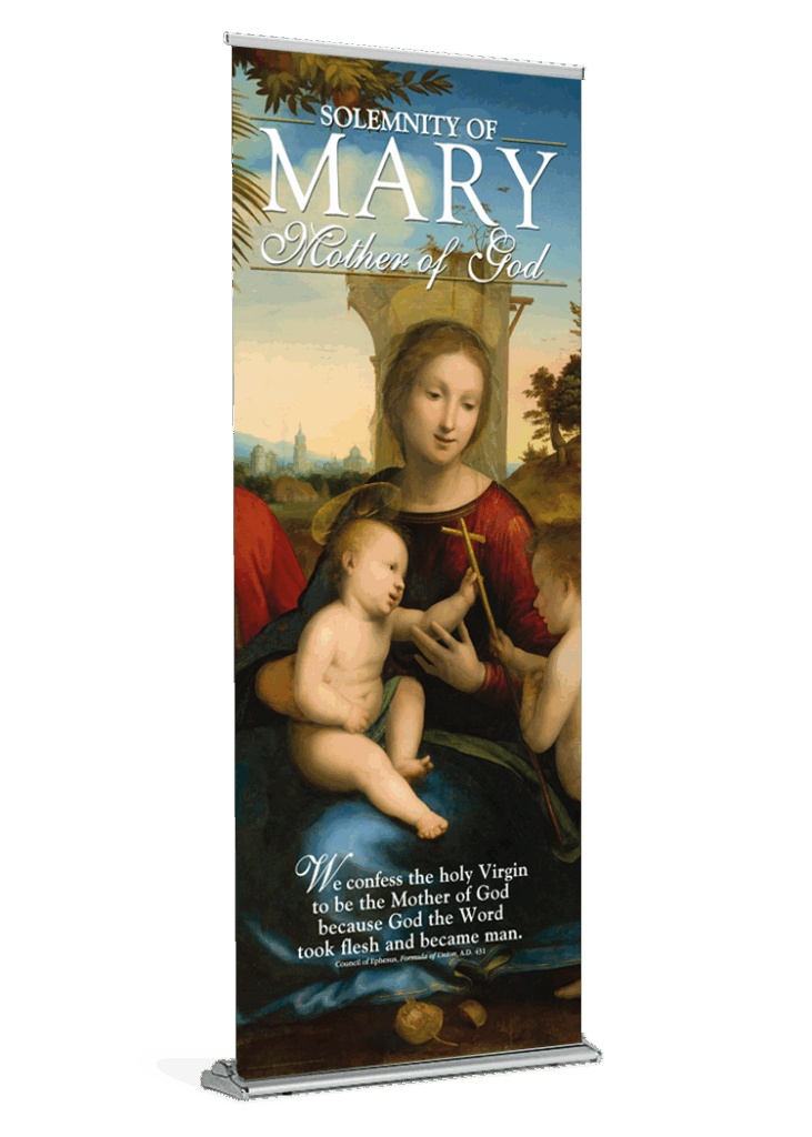 Solemnity of Mary Mother of God Banner – Diocesan