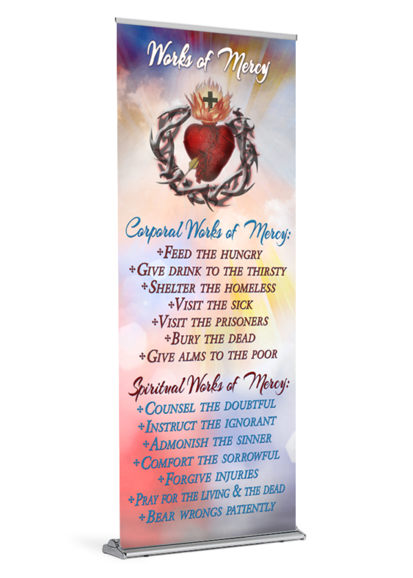 Works of Mercy – Banner C – Diocesan